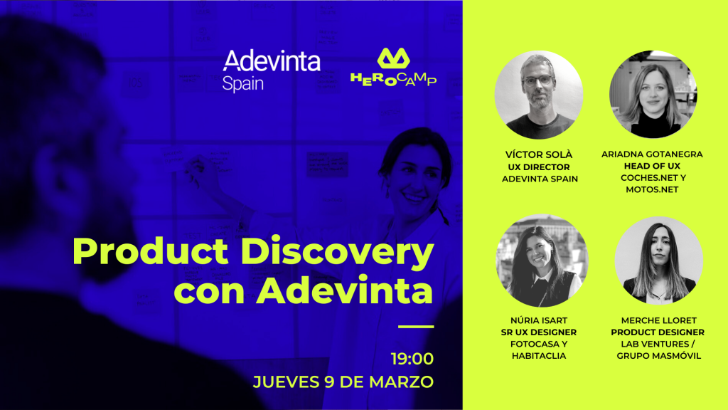 Product Discovery con Adevinta - The Hero Camp